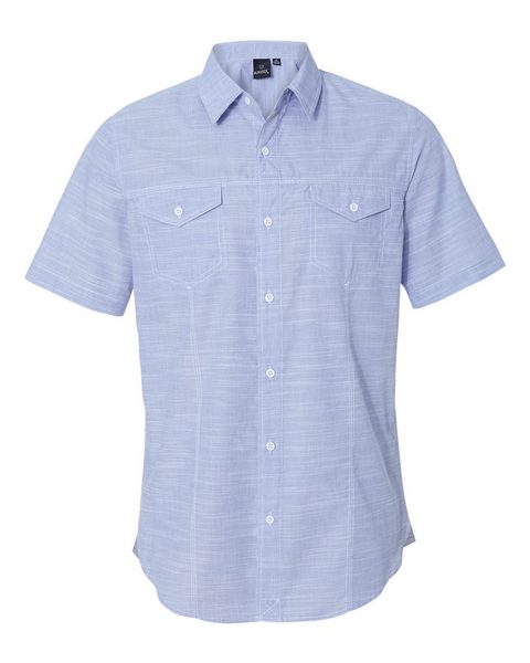 ShirtWholesaler :: Burnside 9247 Textured Solid Short Sleeve Shirt