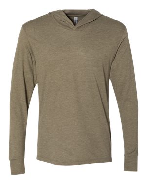 ShirtWholesaler :: Next Level 6021 Unisex Triblend Hooded Tee